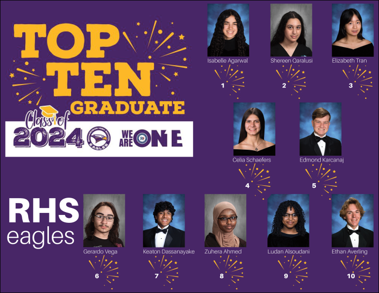 Class of 2024 Top 10 - Richardson ISD