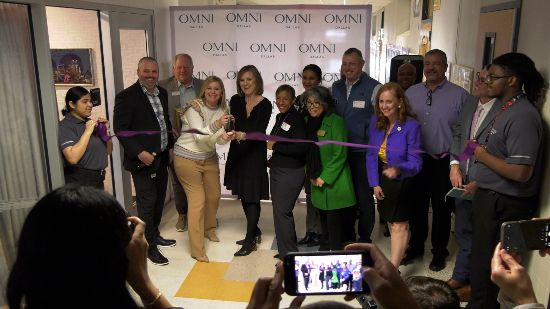 Omni Hotel Lobby Simulation at RHS - Richardson ISD