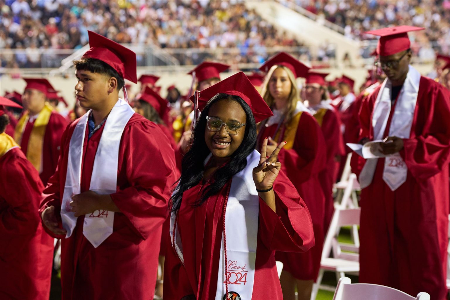 Lake Highlands High School 2024 Graduation - Richardson ISD